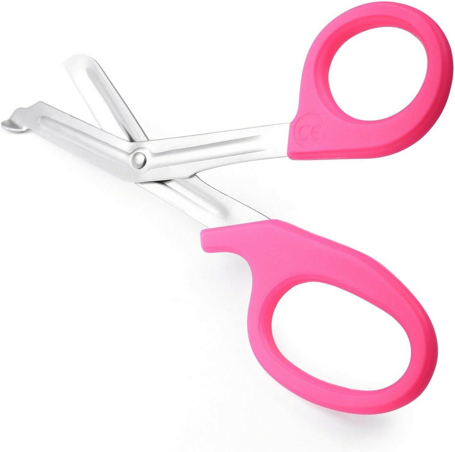 CE Certified Pink 7.5 Utility Bandage Scissor | Tuff Cut Fire Rescue ...