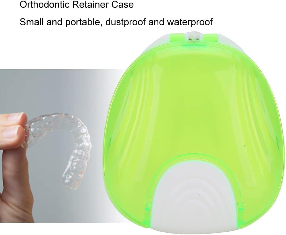 Retainer Case Portable Orthodon tic Press-to-Open Retainer Case Adult ...