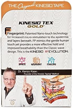 Kinesio Tex Gold FP Beige Kinesiology Tape 1 x 5m Roll | Flexible and Waterproof | Buy Now with ...