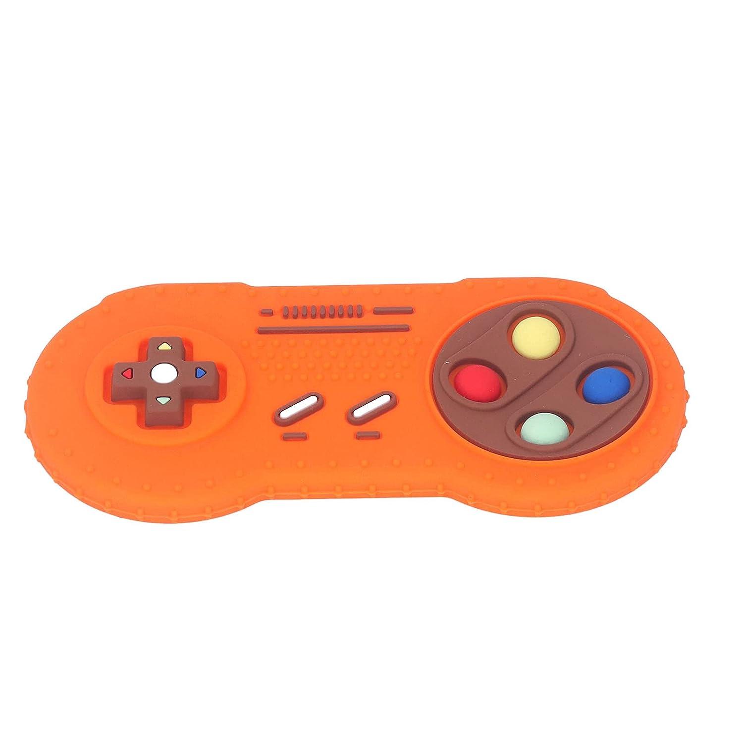 Game Controller Shaped Soft Silicone Baby Teething Toy for Gum Relief ...