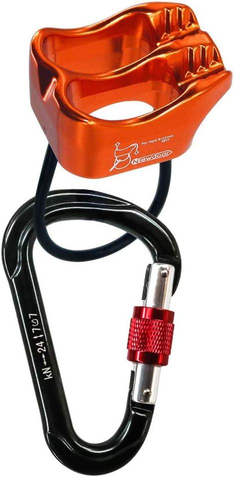 NewDoar 25KN V-Grooved Climbing Belay Device ATC Rappelling Descender ...