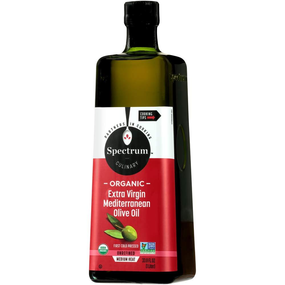 Buy Spectrum Organic Mediterranean Extra Virgin Olive Oil - 33.8 Oz ...