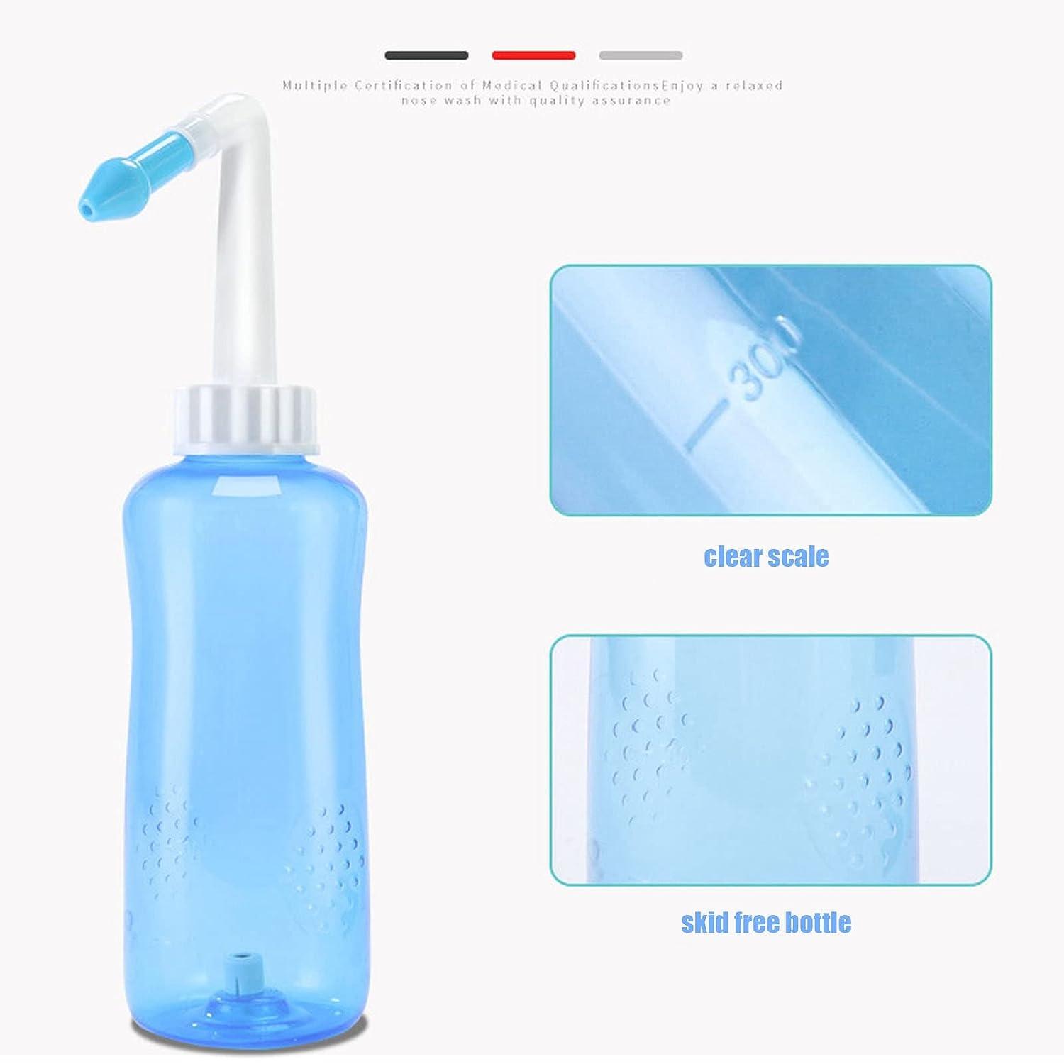 Nasal Cleansing Bottle | Neti Pot Sinus Rinse | Nasal Wash Jar 500ml ...