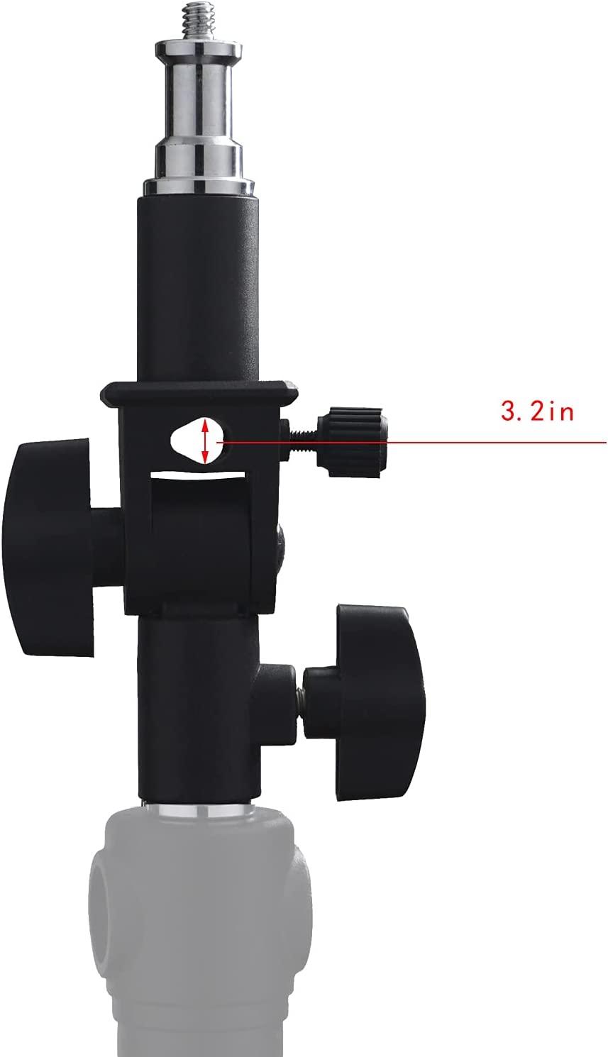 WELLMAKING U-Shape Camera Flash Swivel Mount Bracket with Standard ...