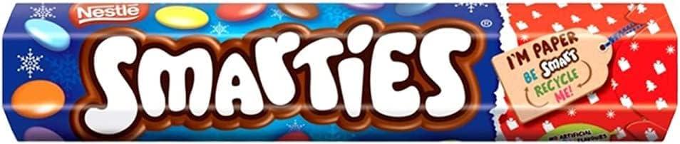 Smarties Tube Milk Chocolate Gems - Nestle Smarties Tubes (Pack of 4 ...