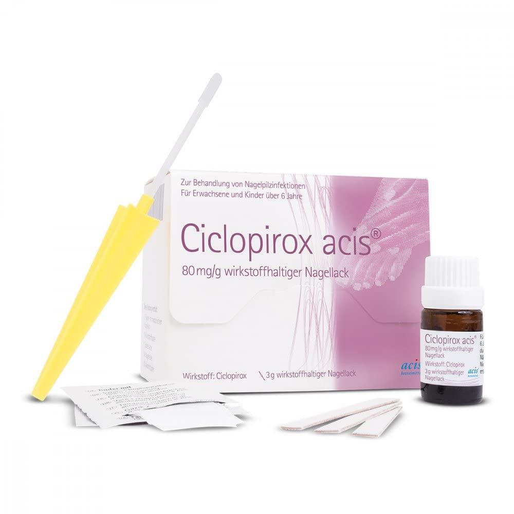 Ciclopirox ACIS Nail Polish 80 mg/g - Effective Antifungal Treatment ...