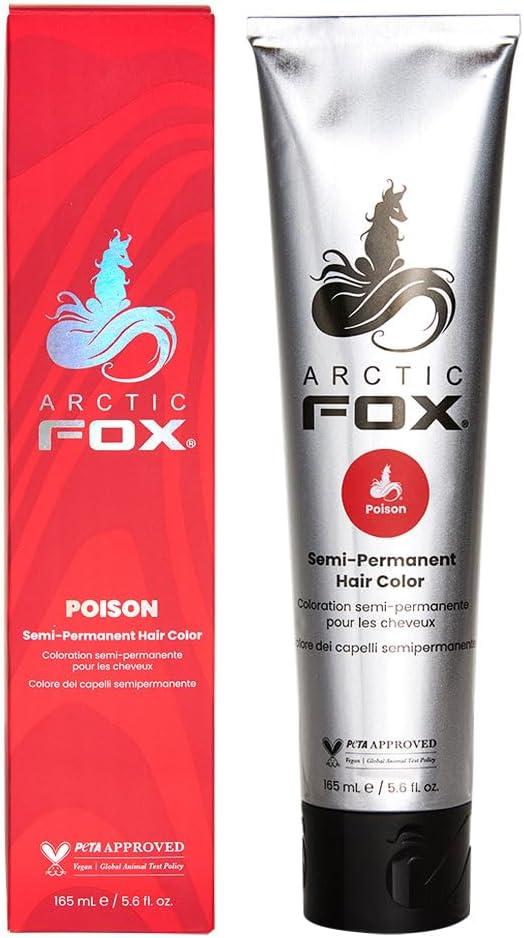 ARCTIC FOX 100% Vegan & Cruelty Free Vibrant Semi Permanent Hair Colour ...