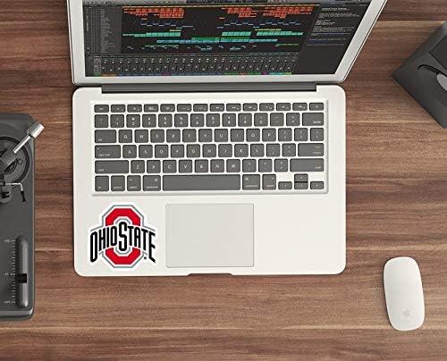 Ohio State University NCAA Logo Decal Vinyl Sticker - Team Colors (5 ...