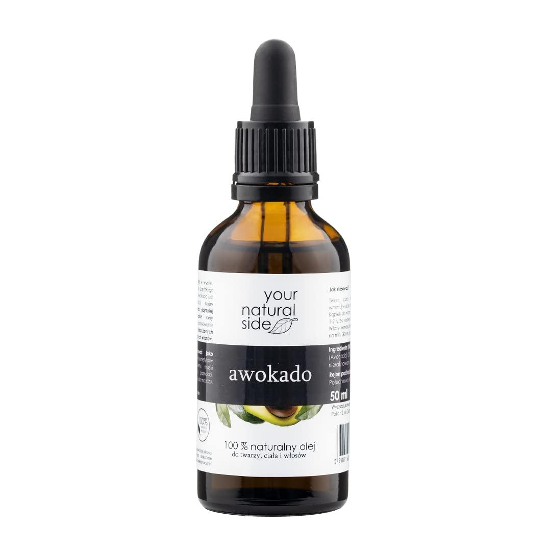 Buy Your Natural Side Avocado Cosmetic Oil 50ml - Unrefined Persea ...
