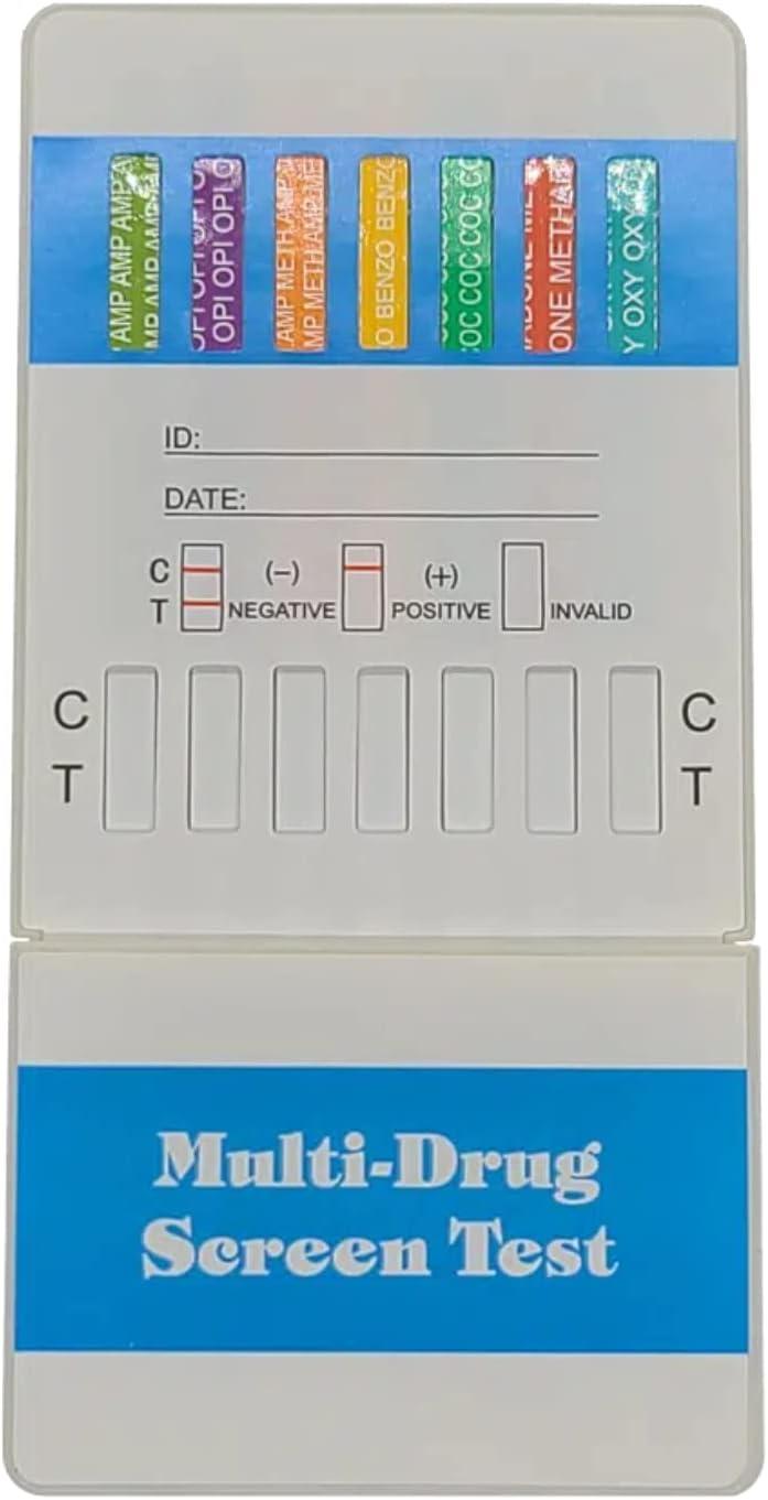 10 Panel Urine Test Dip Card - Rapid One-Step Detection Kit, Results in ...