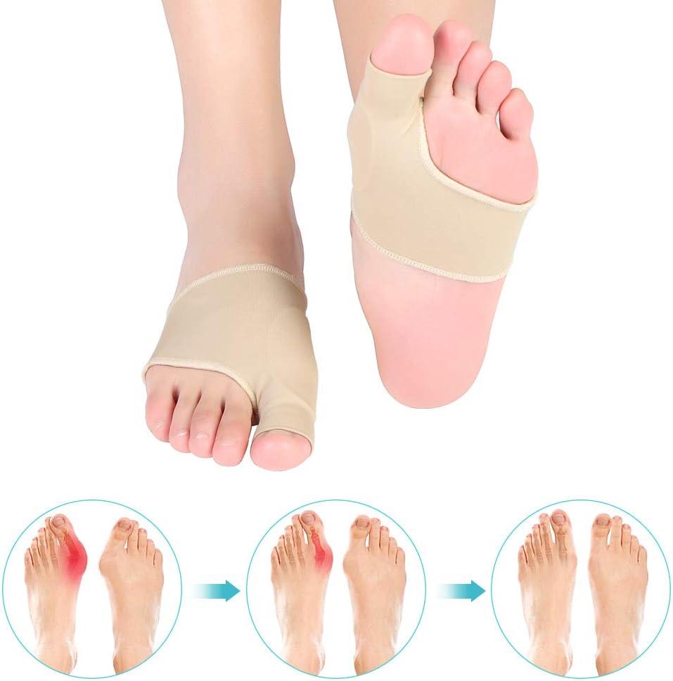 Bunion Foot Sleeve - Corrective Toe Straightener & Pain Relief for ...