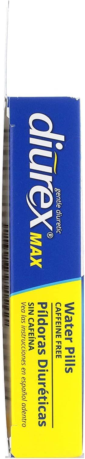 Diurex Max Water Caplets - 24 CT | Fast-Acting Water Pills for Bloating ...