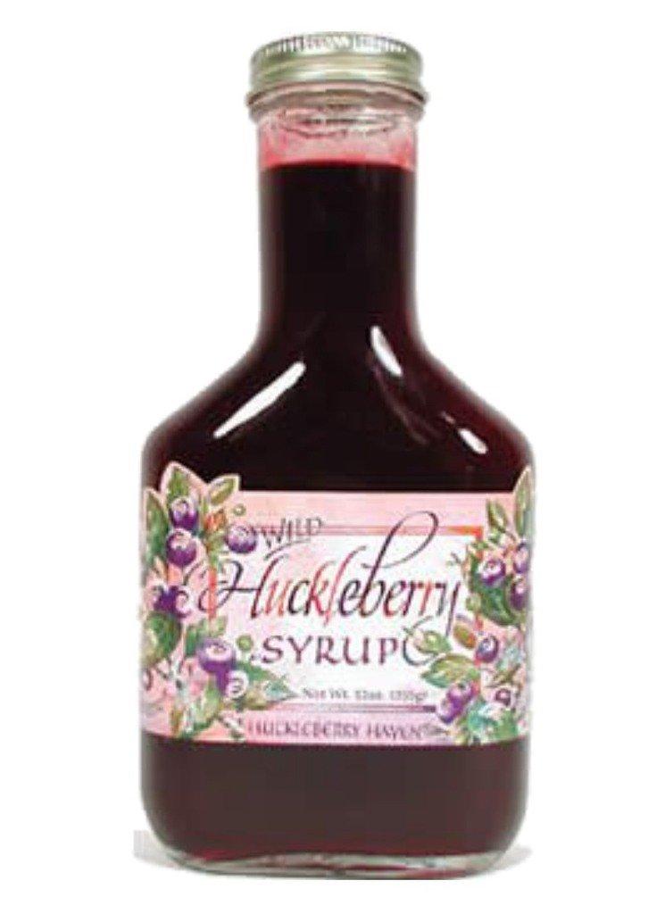 Premium Wild Huckleberry Syrup - 12oz | Authentic Flavor | Handcrafted ...