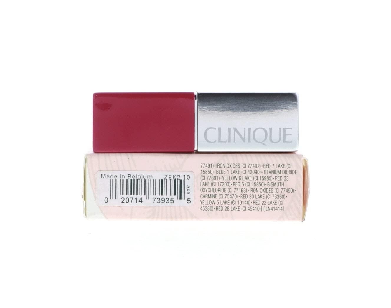 Clinique Pop Lip Colour + Primer - Punch Pop | Long-lasting Lipstick ...