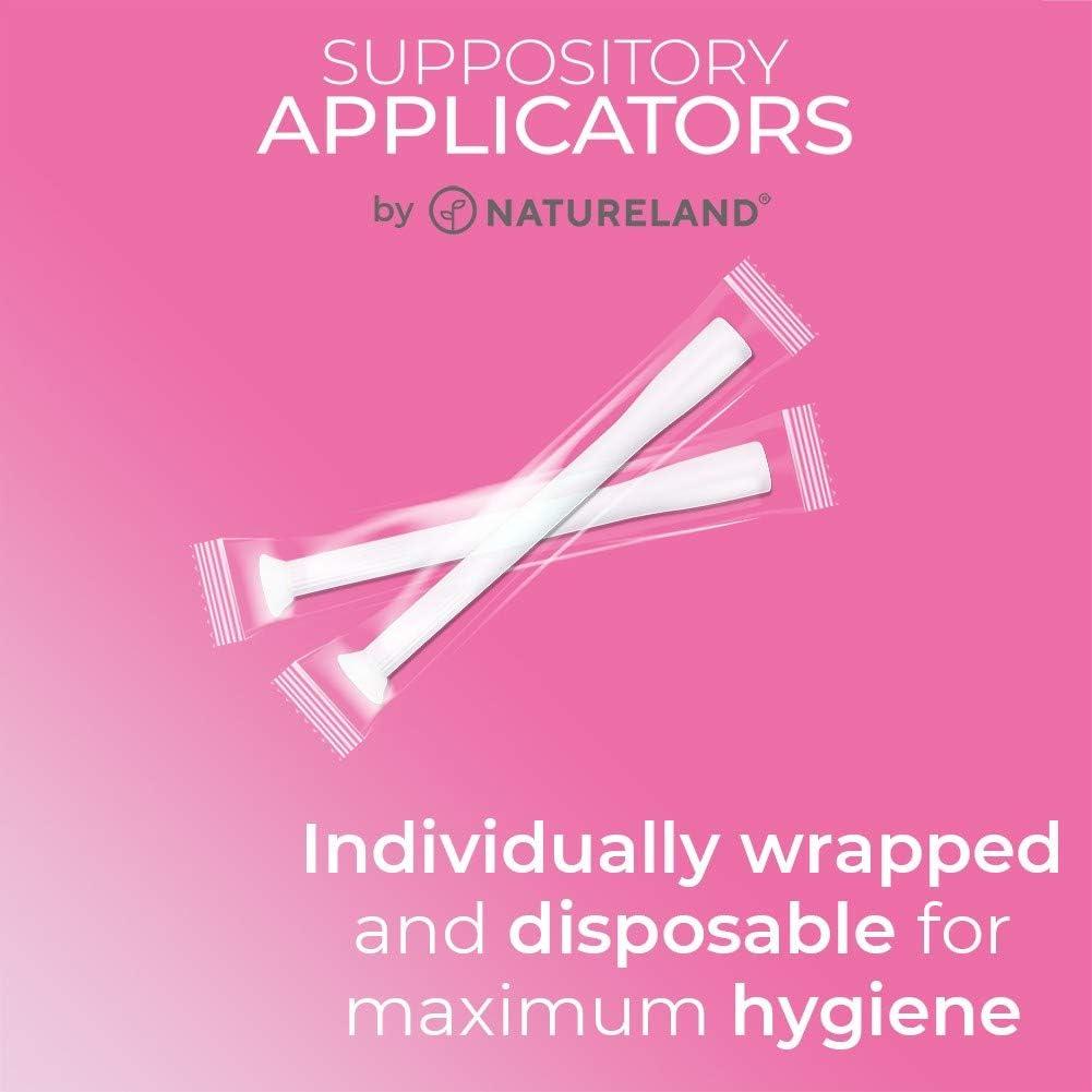 Natureland 10 Pack Vaginal Suppository Applicators for Women - Large ...