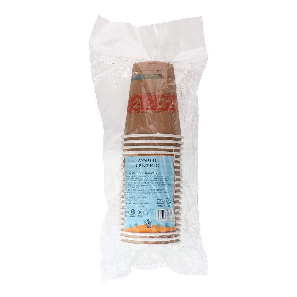 World Centric Compostable Hot Paper Cups 12-Ounce 20-Pack | Buy Now ...