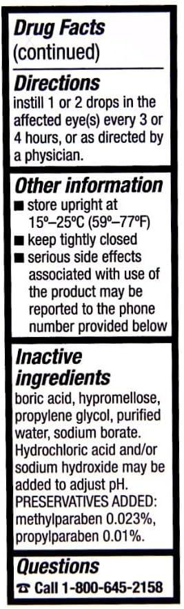 Rugby 5% Sodium Chloride Hypertonicity Ophthalmic Solution - 0.5 Fl Oz ...