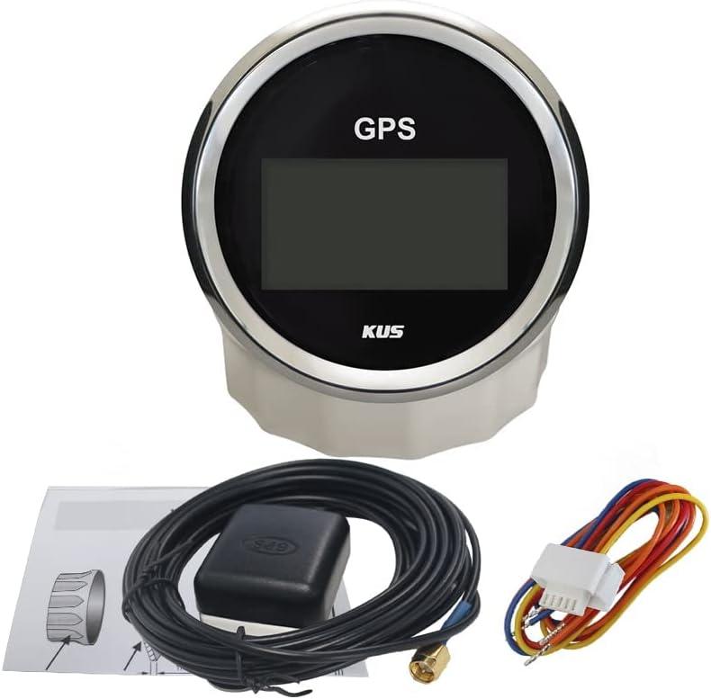 KUS Waterproof Digital GPS Speedometer Odometer for Boats and Yachts ...