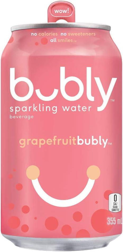 bubly Sparkling Water Variety Pack 355 mL Cans 24 Pack