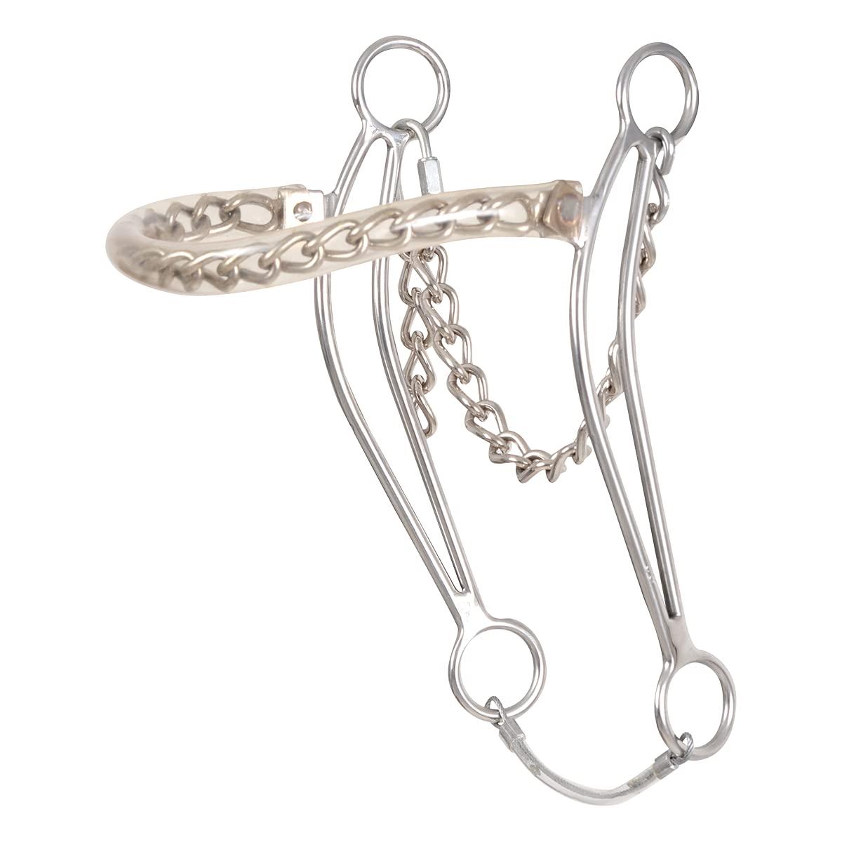 Classic Equine Carol Goostree Hackamore 8.75-inch with Covered Chain ...