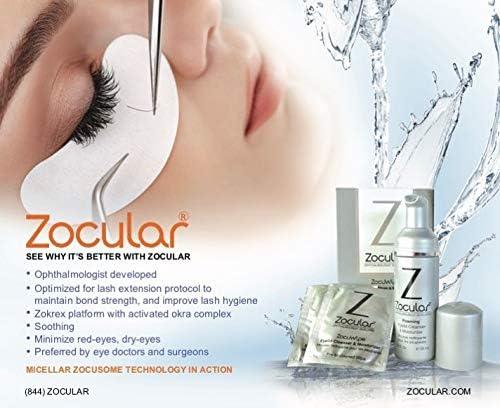 Zocular Zocuwipe Eyelid Wipes with Okra Complex + Zocufill Elixir Eye ...