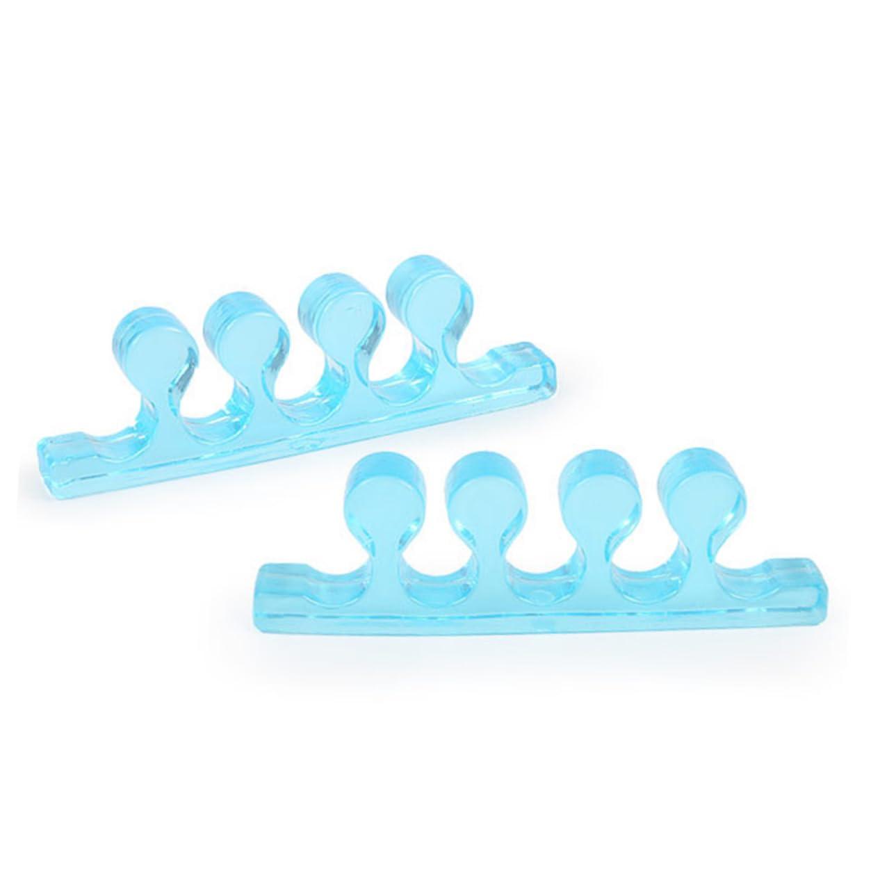 KALLORY Silicone Gel Toe Separators - Hammer Toe, Bunion Cushions ...