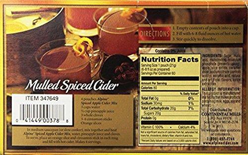 Alpine Spiced Apple Cider Drink Mix Original 0.74 oz - 120 Count | Buy ...