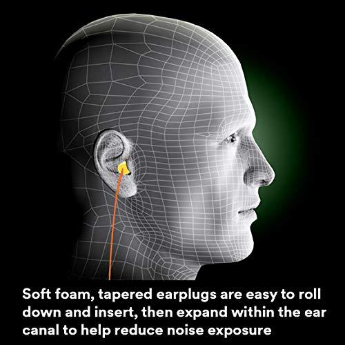 3M E-A-Rsoft Yellow Neon Blasts Ear Plugs 100/Box - Corded Disposable ...