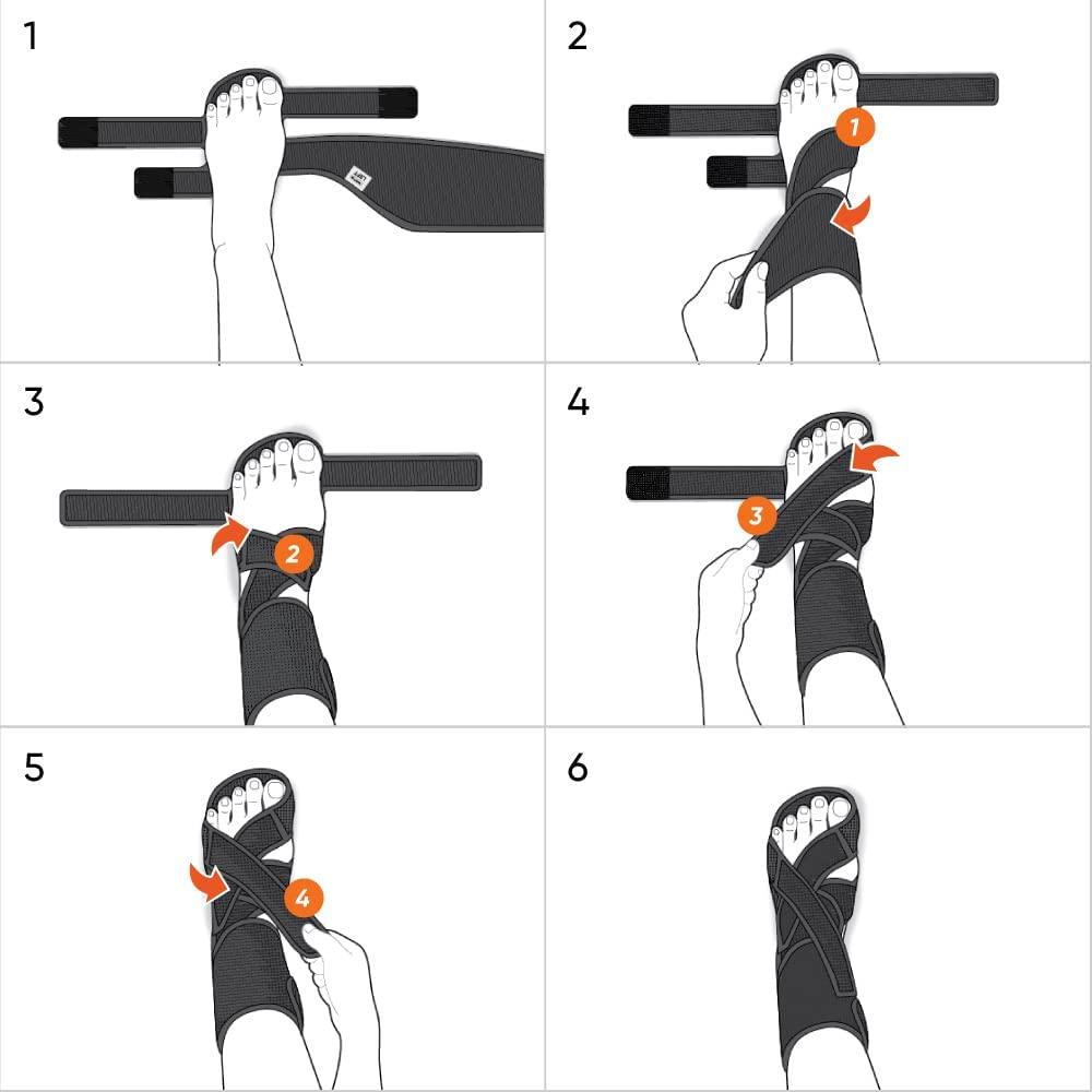 NEOFECT Drop Foot Brace - Adjustable Ankle Brace for Foot Drop ...