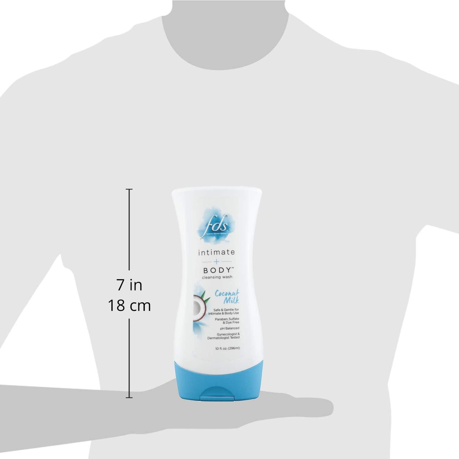 Coconut Milk FDS Intimate + Body Cleansing Wash - 10 Ounce Bottle | 10 ...
