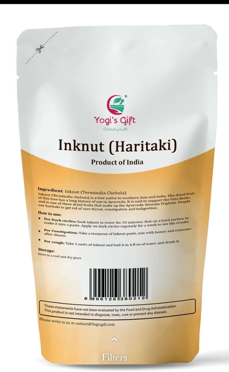 Haritaki /Inknut for Dark Circles | 8 Ounce (227 Grams) | 100% ...