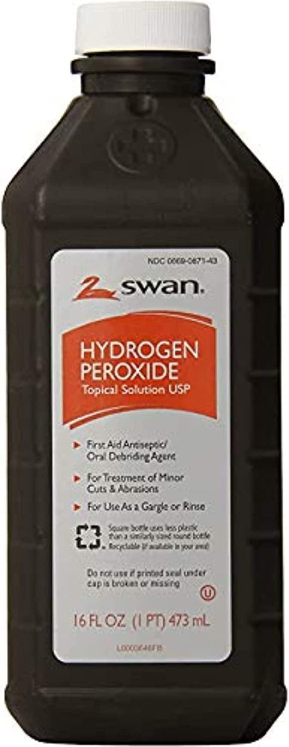 Hydrogen Peroxide Antiseptic Solution 16 Fl Oz - Pack of 3 ...