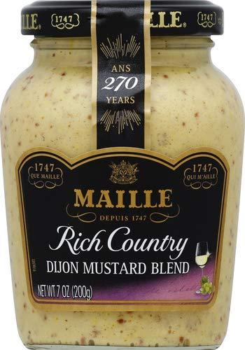 Maille Mustard Dijon Rich Country 7 oz - Premium French Mustard | Buy ...