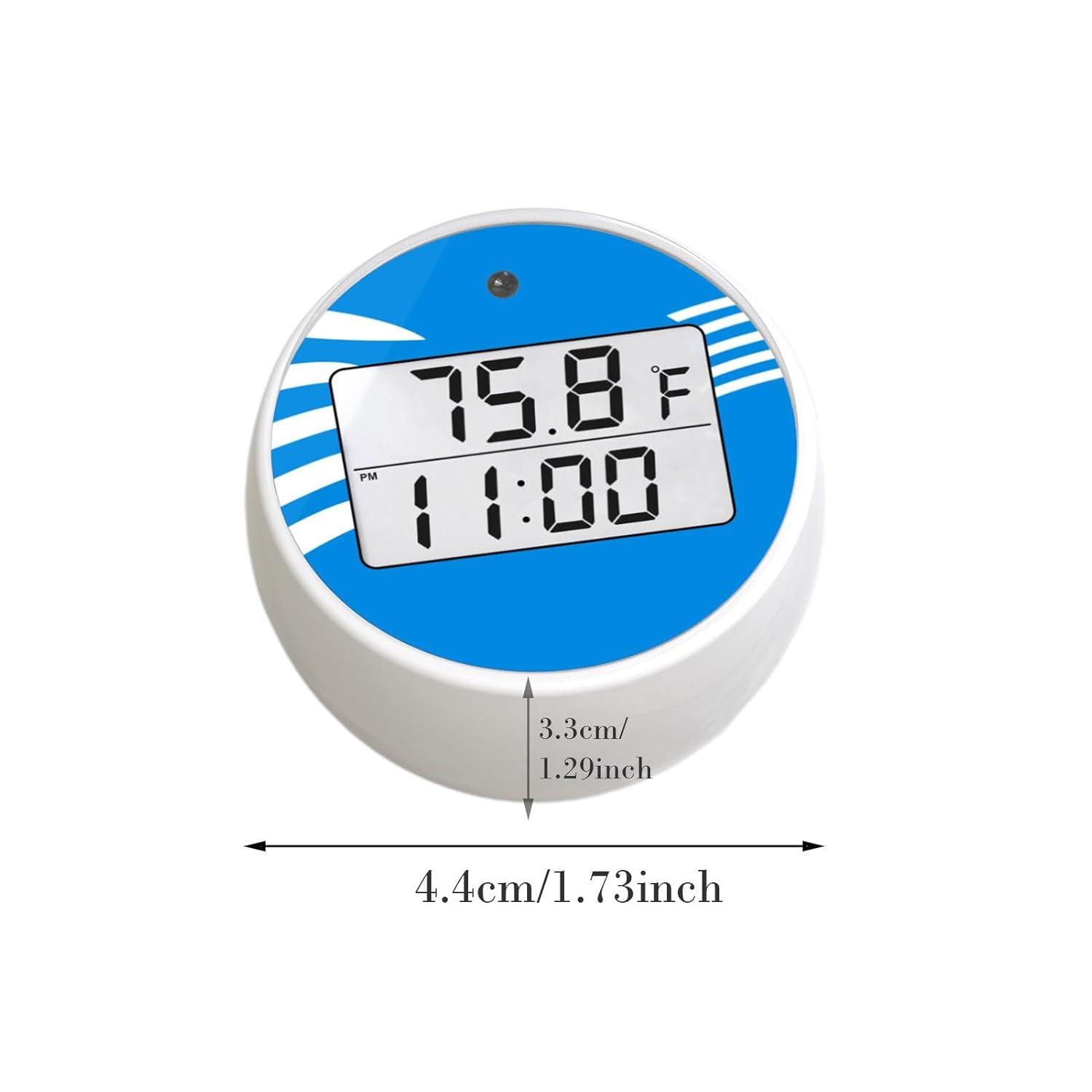 Buy Ice Bath Temperature Gauge - Digital Display with Alarm ...
