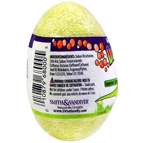 Dino Fizz Hatching Tyrannosaurus Egg Bath Fizzy - 2.2 oz.| Fun ...