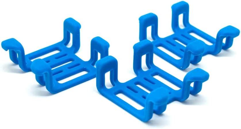 Tractive Dog Rubber Clips - Blue 2.8cm: Secure & Durable Clips for Pets ...