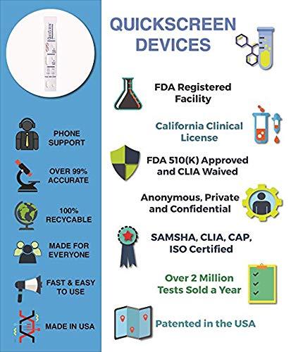 QuickScreen Single Panel Amphetamine Drug Test (5)