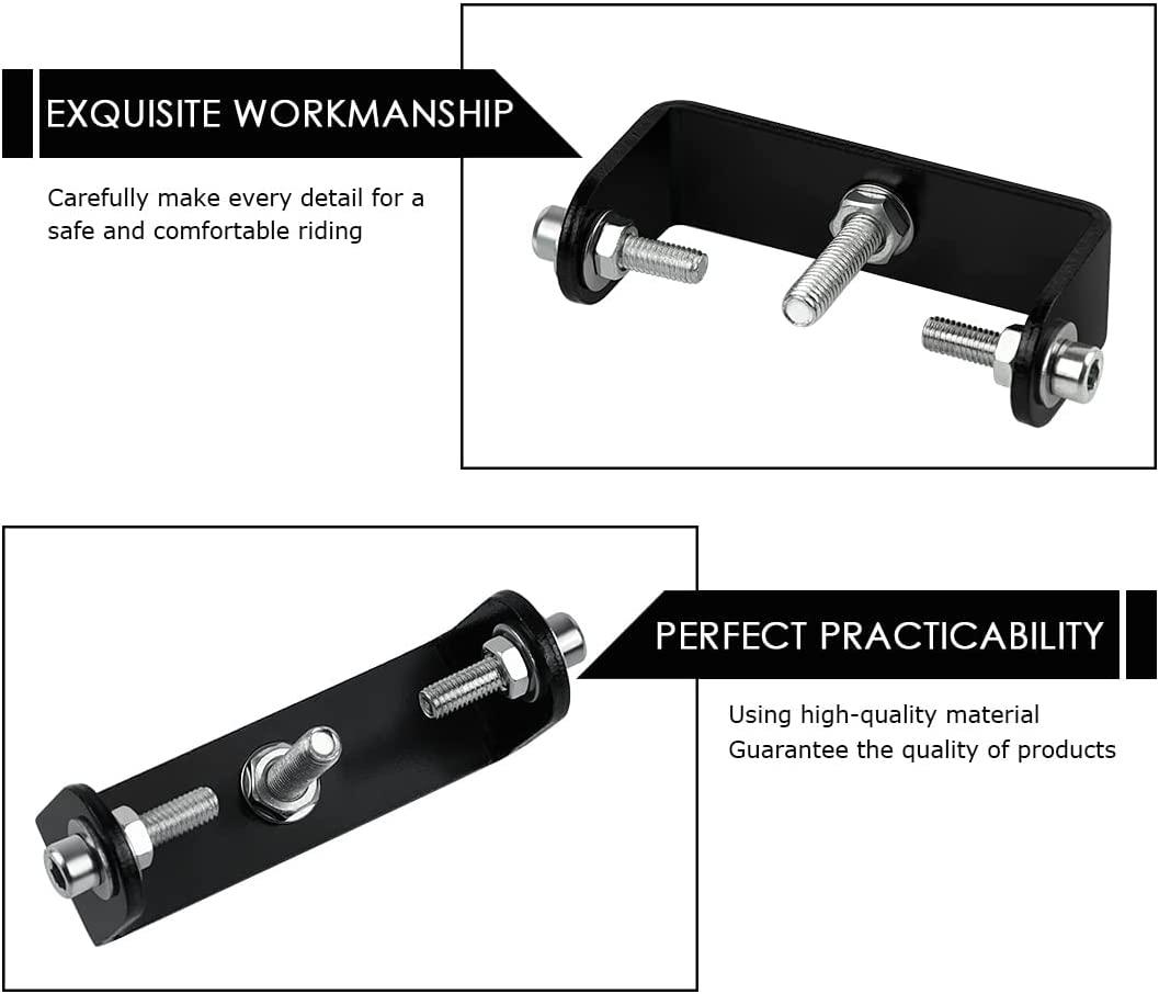 Distinctive Style Bike Rear Rack Mount Adapter - Black | Includes ...