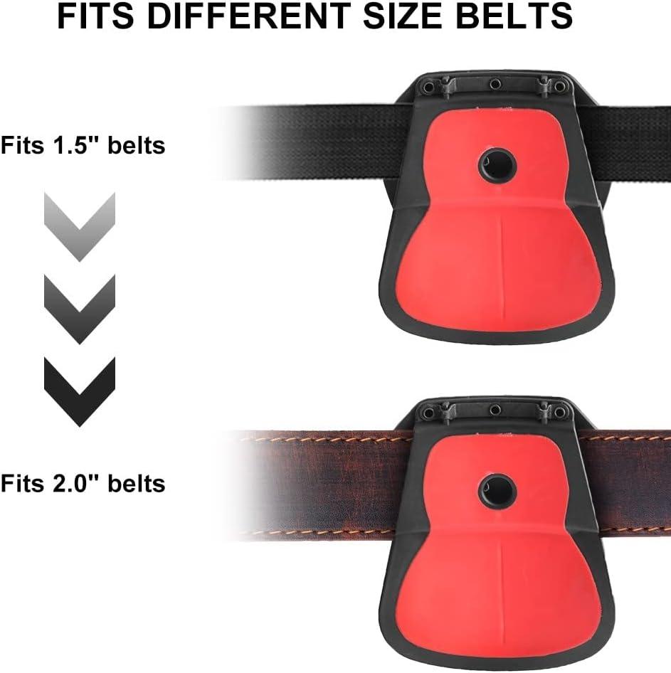 MiOYOOW Handcuff Cover | Portable Handcuff Holder Bag for Various Belt ...