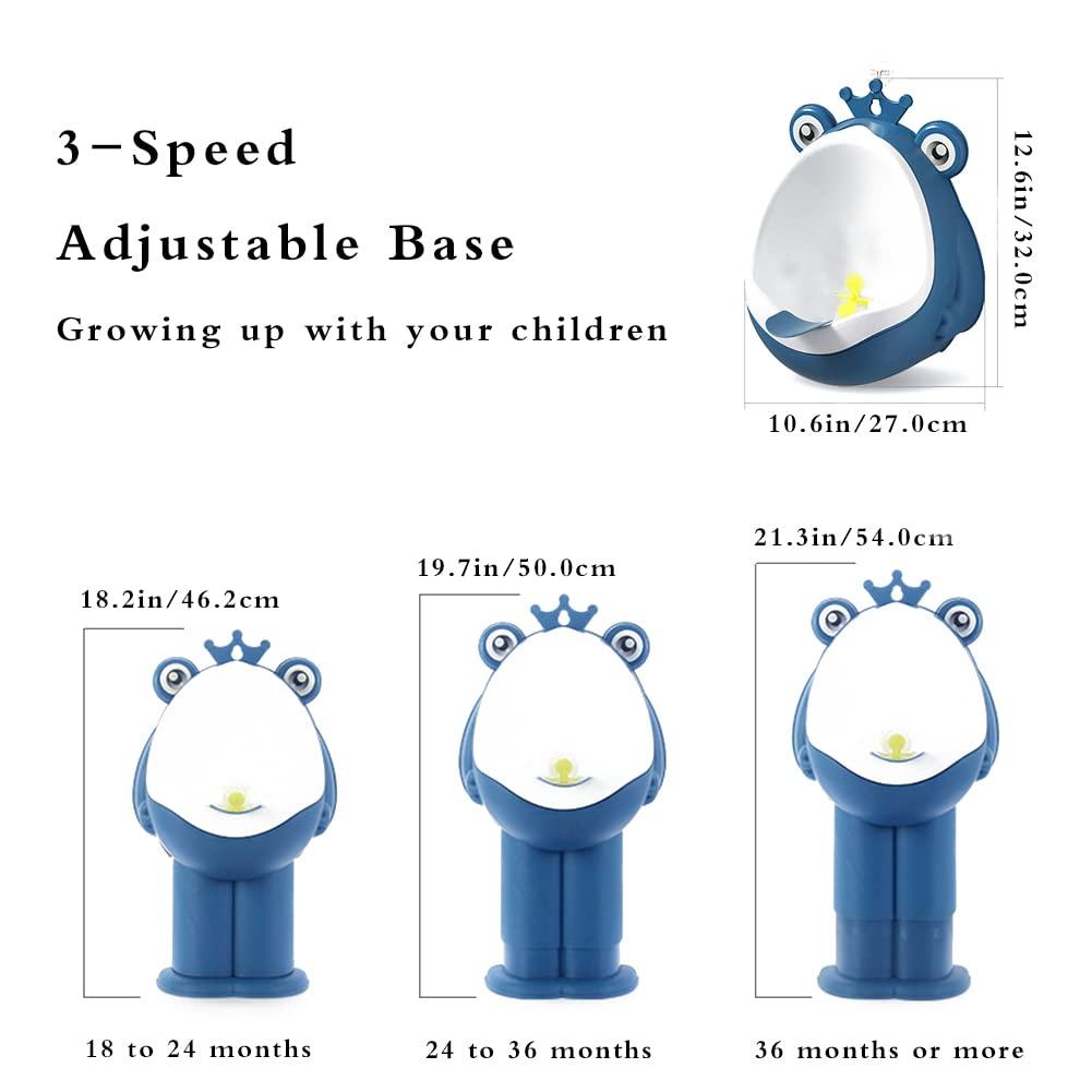 Kids Frog Pee Training Potty Urinal | Wall-Mounted Boys' Toilet | Deep ...