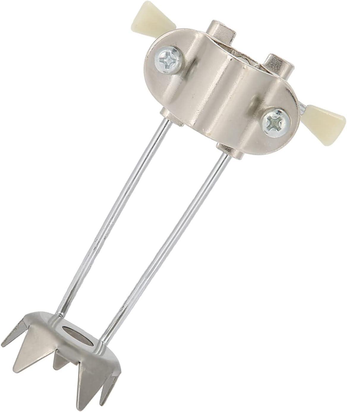 BORDSTRACT Stainless Steel 5-Prong Cane Tip Ice Grip Attachment - Anti ...