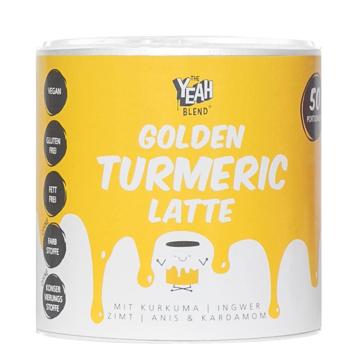 Buy Yeah Blend Golden Turmeric Latte Powder - Organic Vegan ...