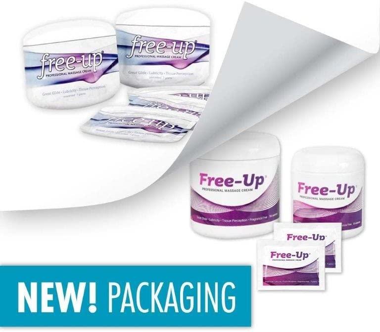 PrePak Freeup Unscented Massage Cream 8 oz Squeeze Tube - Made in USA ...