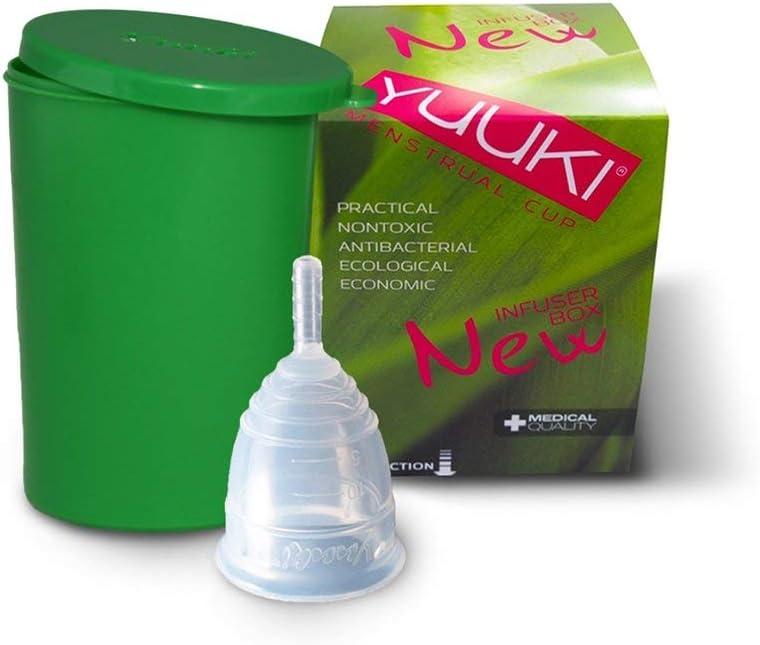 Yuuki Soft Menstrual Cup S - Medical Silicone with Cleaning Box | Best ...