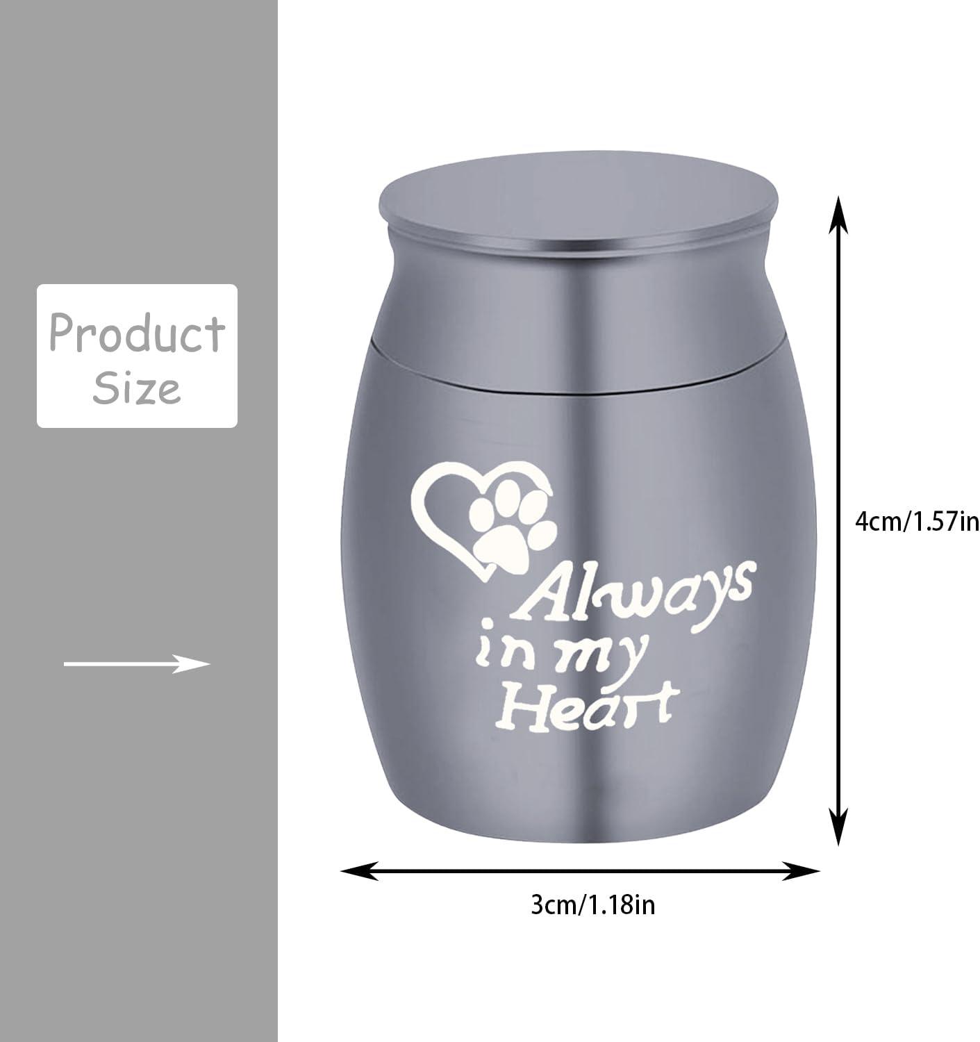 Rumyve Small Souvenir Urn Small Ashes Souvenir Unique Reference Number ...