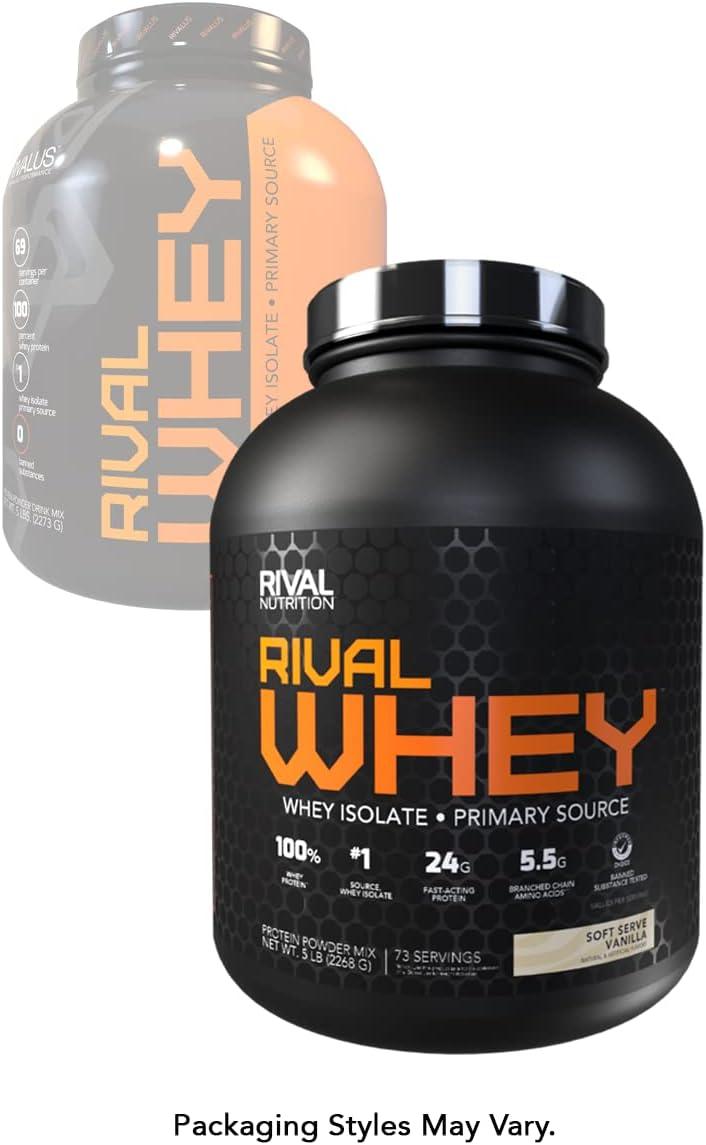 Rivalus Whey Protein - Soft Serve Vanilla 5lbs (Pack of 1) | Buy Now ...