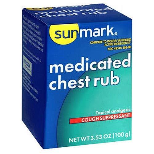 SM Medicated Chest Rub 3.53oz - Fast Relief for Cough and Congestion ...