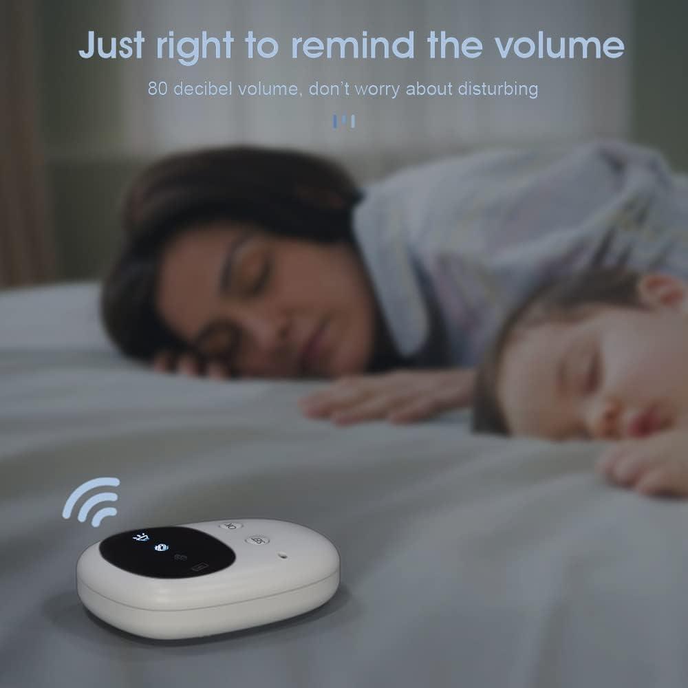 Wireless Bedwetting Alarm for Kids & Elderly - Vibration & Sound Alerts ...