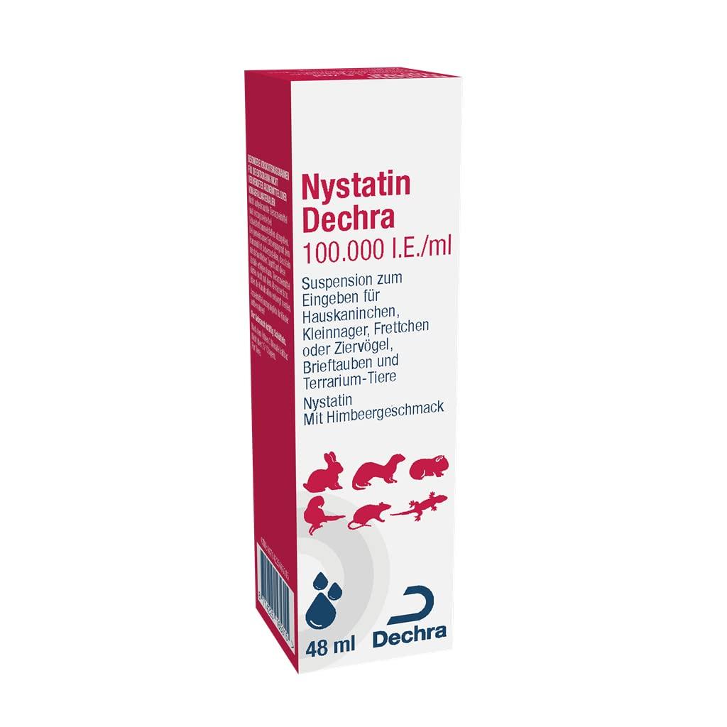 Dechra Nystatin 48 ml - Oral Suspension for Small Rodents Birds ...
