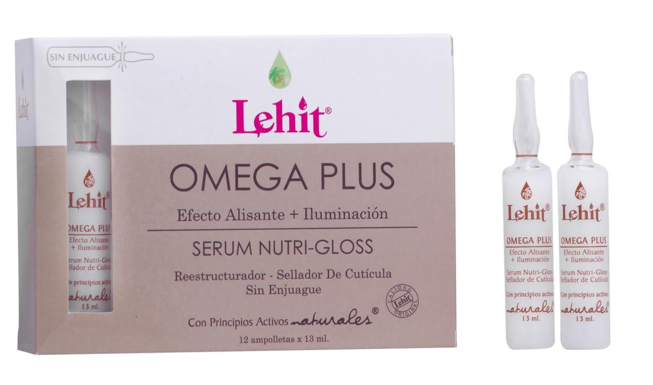 Lehit Omega Plus Tratamiento en Ampolletas - Alisado e Iluminaci n | 12x13ml | Buy Now with ...